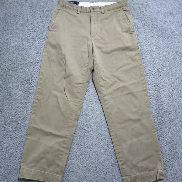 Polo Ralph Lauren | Pants | Polo Ralph Lauren Pants Mens 32x3 Beige Preston Fit Straight Leg ...